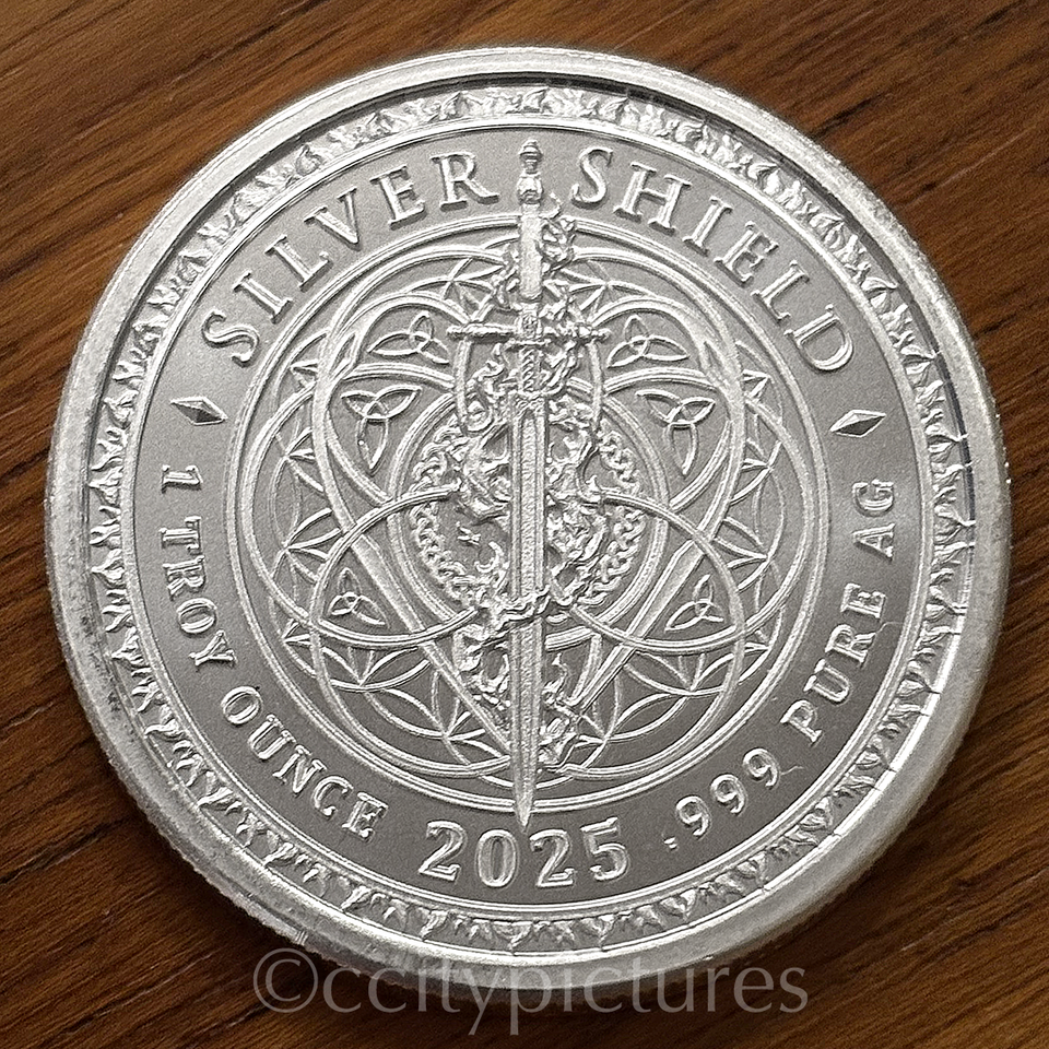 2025 1 oz Freedom Girl Silver Round • GSM BU • .999 Fine • Golden State ...