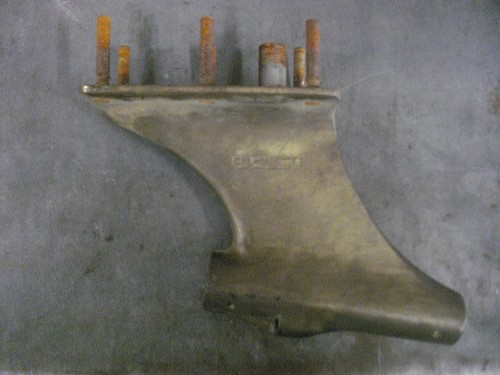 Cal-Marine 9 degree bronze propshaft strut v-drive boat marine water ...