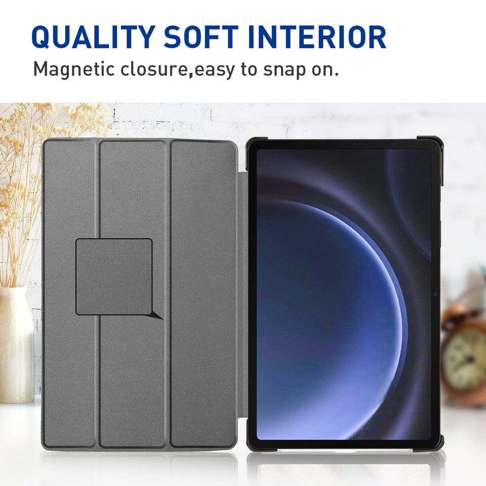 Case for Samsung Galaxy Tab S9 FE/S9 S10 Lite/S10 FE Leather Stand ...