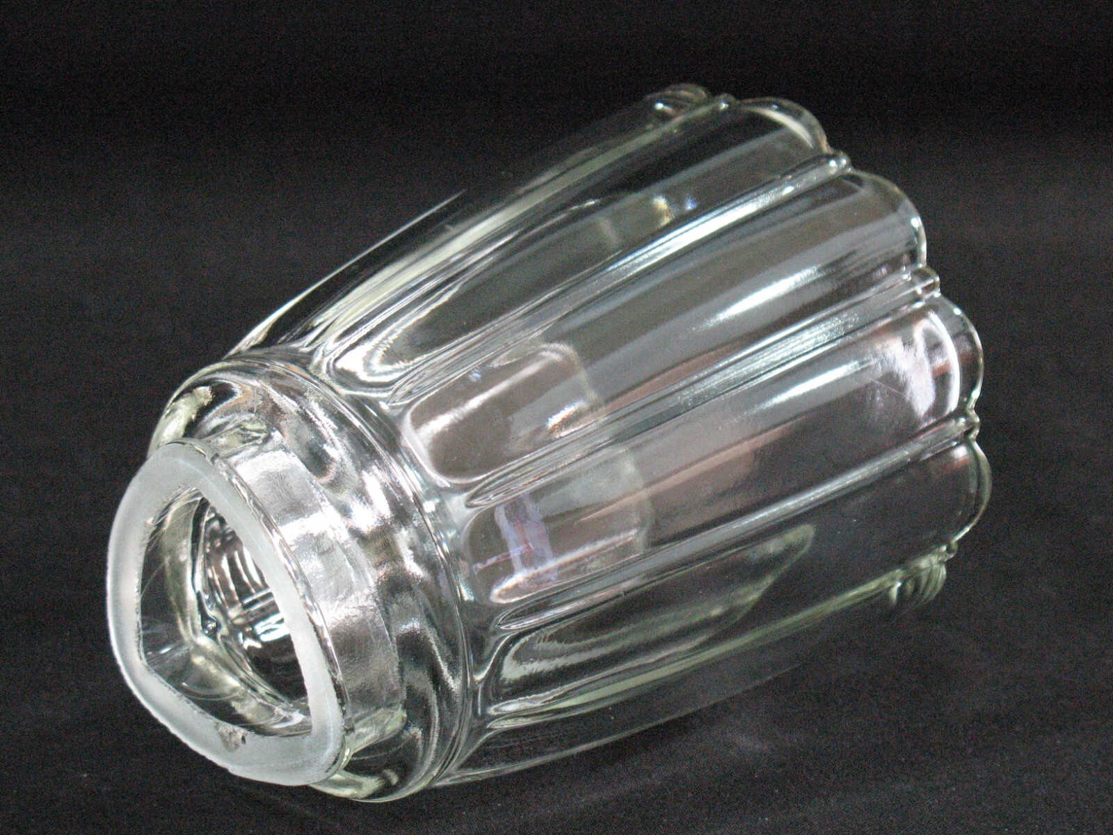 Hunter Ceiling Fan Glass Light Globe Triangle Base Twist And Lock ...