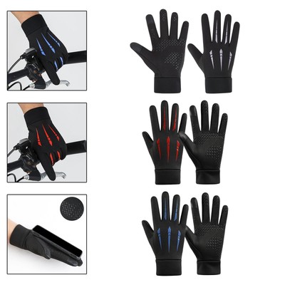 Winter Gloves Cycling Riding Gloves Comfort Touchscreen Mittens Non ...