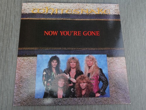 Whitesnake NOW YOU'RE GONE 1990 UK 7" P/S PLAYS MINT HEAR | eBay
