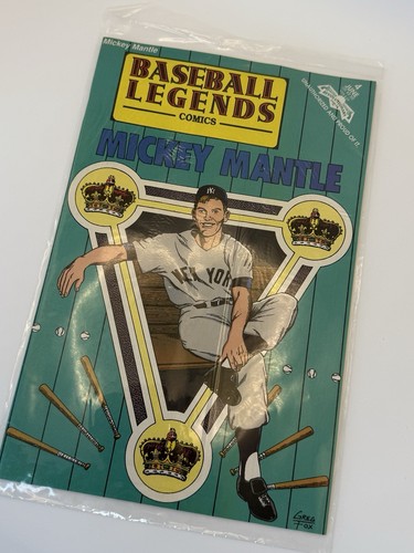Baseball Legends Comics Mickey Mantle #4 Modern Age June 1992 Comic ...