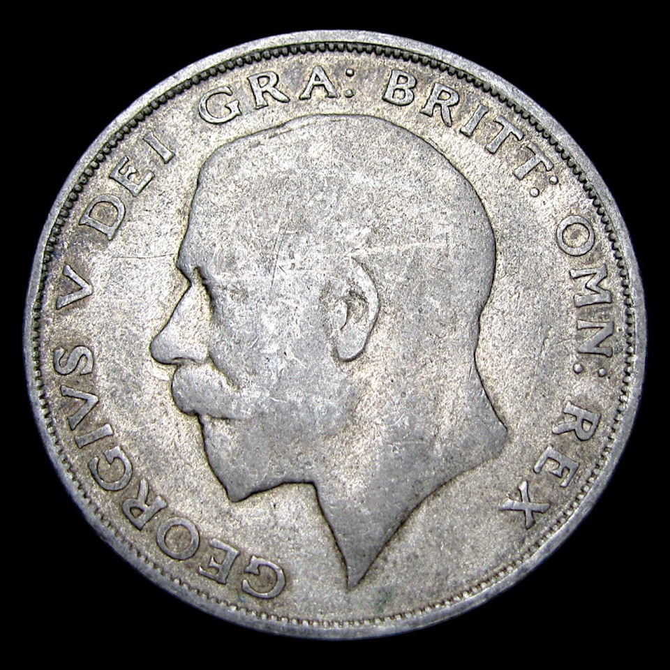 1921 Half Crown British UK Silver ---- Nice Foreign Coin ---- #510K | eBay