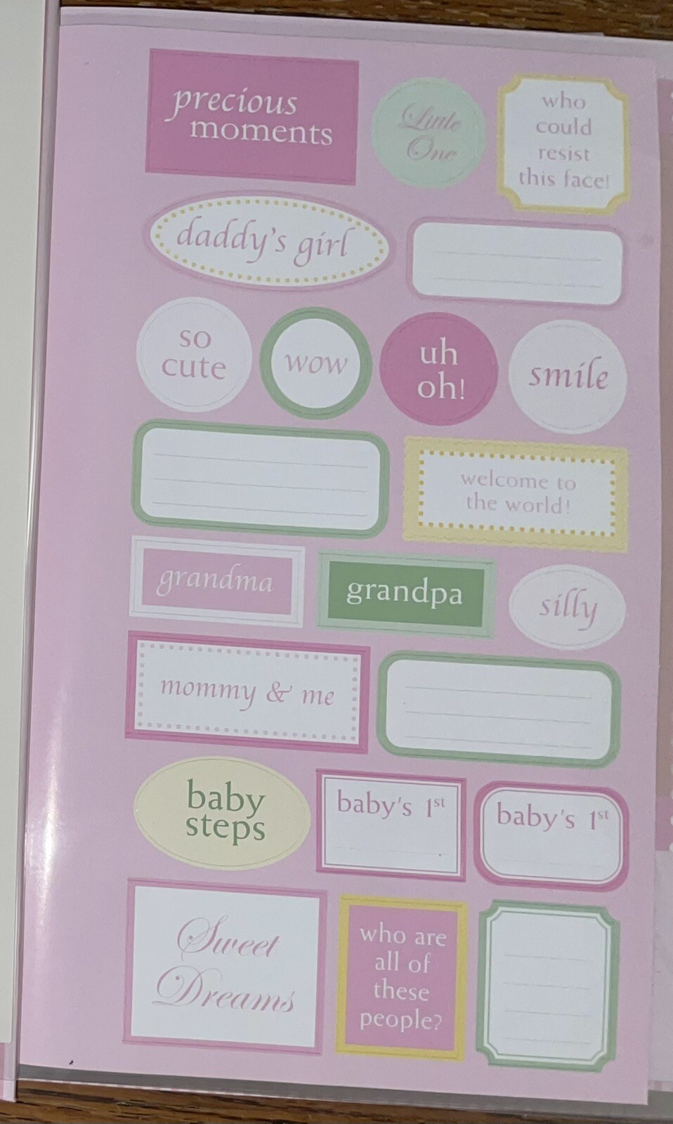 New Tapestry By CR Gibson Complete Scrapbook Memory Album 12x12 Baby ...