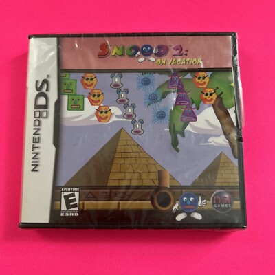 Snood 2: On Vacation (Nintendo DS, 2005) New Sealed 802068100445| eBay
