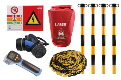 EV Battery Hazard Safety Pack Workshop Equipment - Full EV Fire Set ...