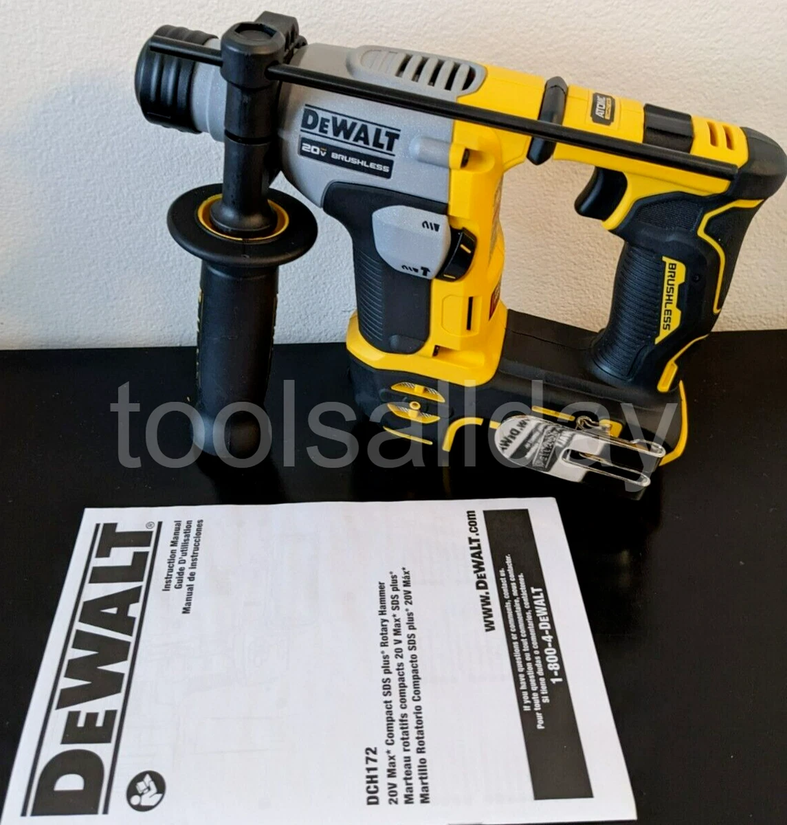 DEWALT DCH172 Palu Listrik 20V MAX, Alat Pukulan Palu, 51% OFF