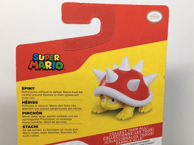 World of Nintendo Spiny Figure Toy - 2019 Jakks Pacific Super Mario for ...