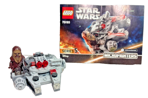 LEGO 75193 Star Wars MILLENNIUM FALCON MICROFIGHTER & CHEWBACCA ...