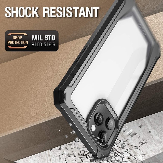 Poetic Shockproof Case for iPhone 12 Mini Cover With Screen Protector ...