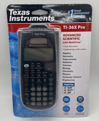 Texas Instruments TI-36X Pro Scientific Calculator **NEW SEALED ...