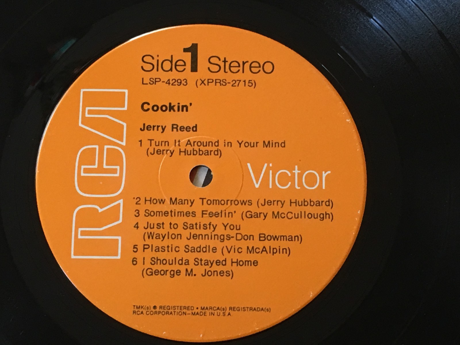 JERRY REED -Cookin ~RCA 4293 A guitar giant from Nashville recorded in ...