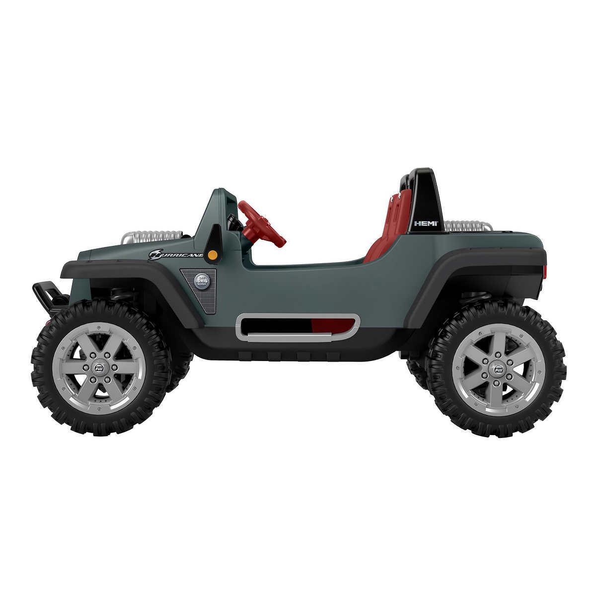 Jeep Hurricane Power Wheels Red