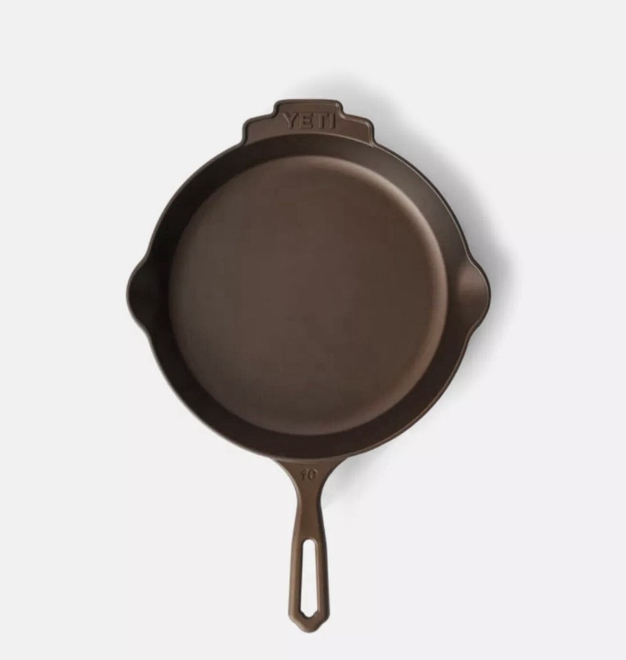 YETI 10” Cast Iron Skillet Butter Pat Industries - SOLD OUT & RARE 🍳 ...
