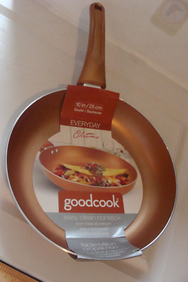 Goodcook Chroma 10 inch Aluminum Saute Frying Pan NEW Non-Stick ...