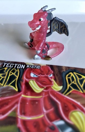🐲 Spin Master Dragamonz TECTON MYSTIC Collectable Figure With Matching ...