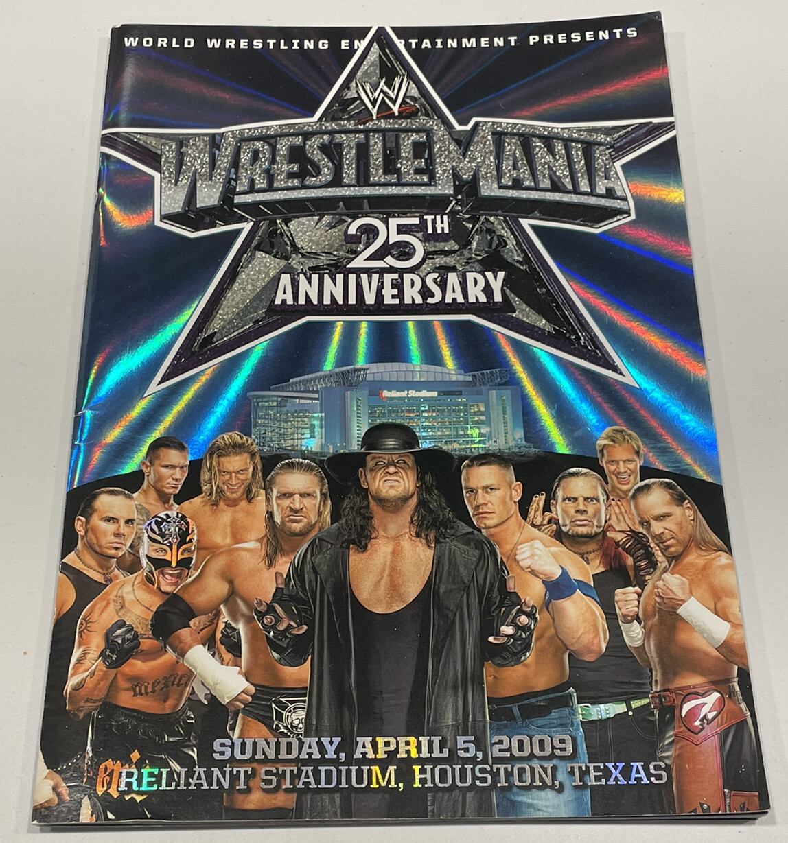 Wrestlemania 25 Match Card