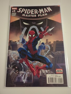 SPIDER-MAN MASTER PLAN #1 A Nathan Stockman Cover 2017 Marvel Comics ...