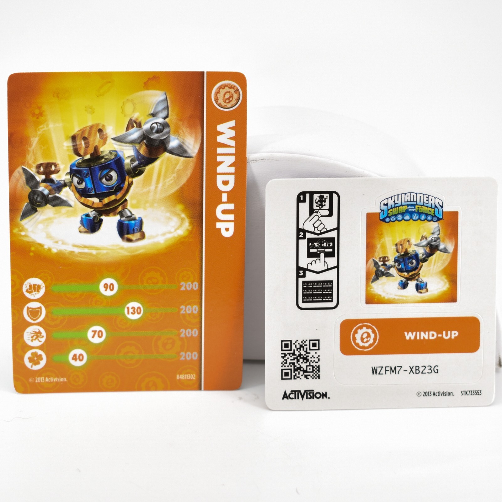 Wind-Up 2013 Skylanders Swap Force Video Game Trading Card & Sticker | eBay