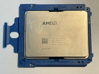 AMD 100-000001067-01 EPYC 8534P ES 2.3GHz 64C 128T SP6 Socket Dell ...