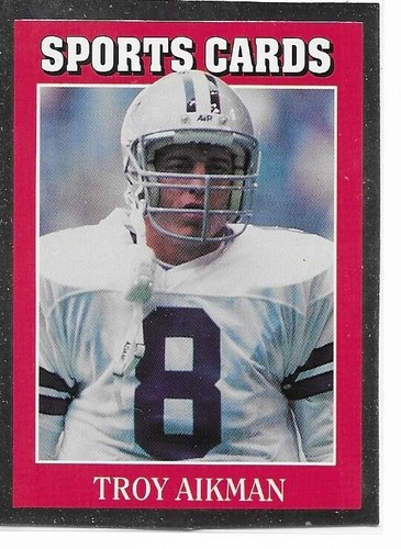 Troy Aikman 1991 Allan Kaye's Magazine #23 Football Card Excellent | eBay