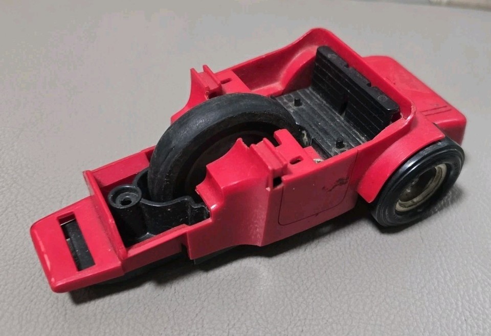 1971 Kenner Red SSP Tee-Riffic Ford Dragster Race Car w/ Rip Cord ...