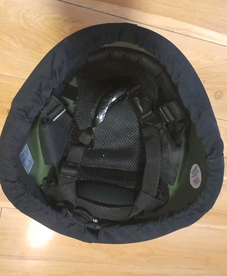 PRESS/NGO Armour Helmet - NIJ IIIA STANAG 2920-Blue cover & Velco PRESS ...