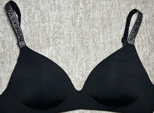 Victoria's Secret Very Sexy Shine Rhinestone Strap Push Up Cup Bra 32C ...