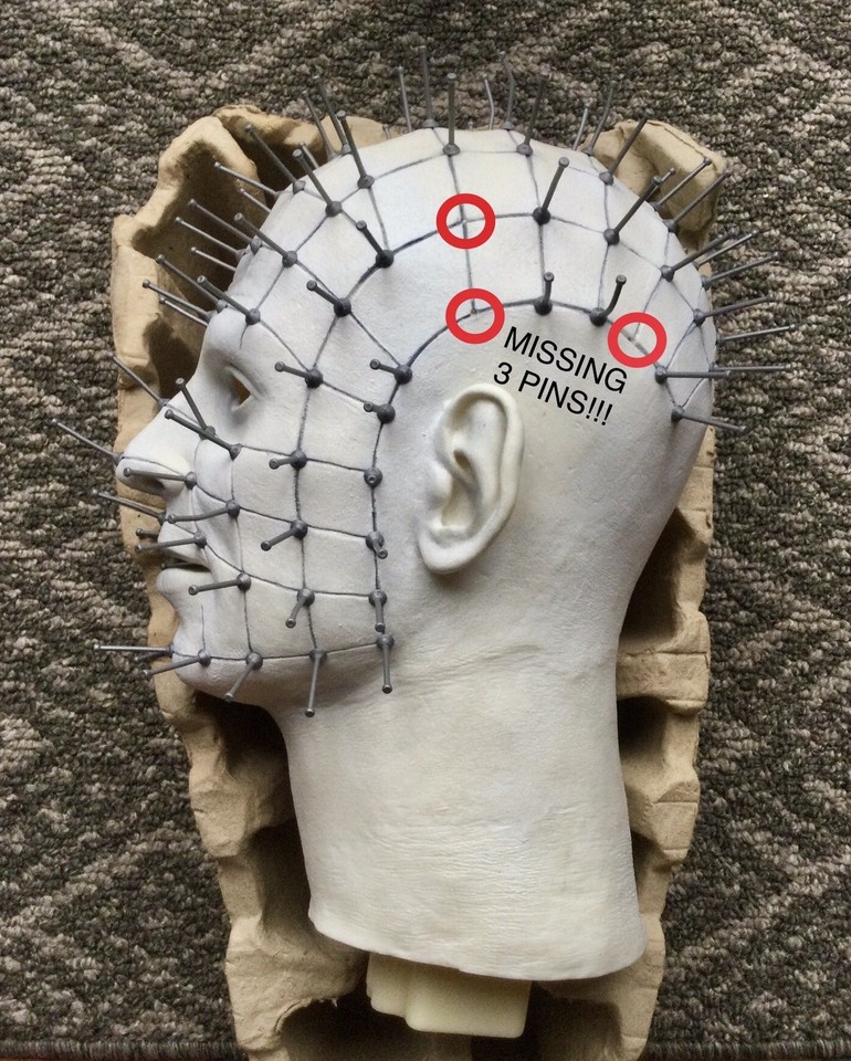 Gemmy 2010 Hellraiser Bloodlines Life Size Pinhead Animatronic Spirit ...