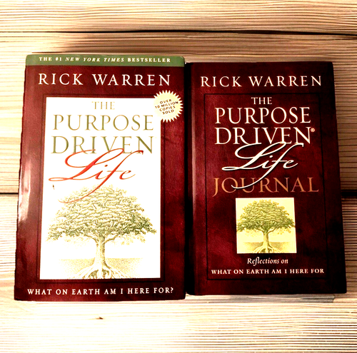 The Purpose Driven Life Book And Journal By Rick Warren LIKE NEW* | eBay