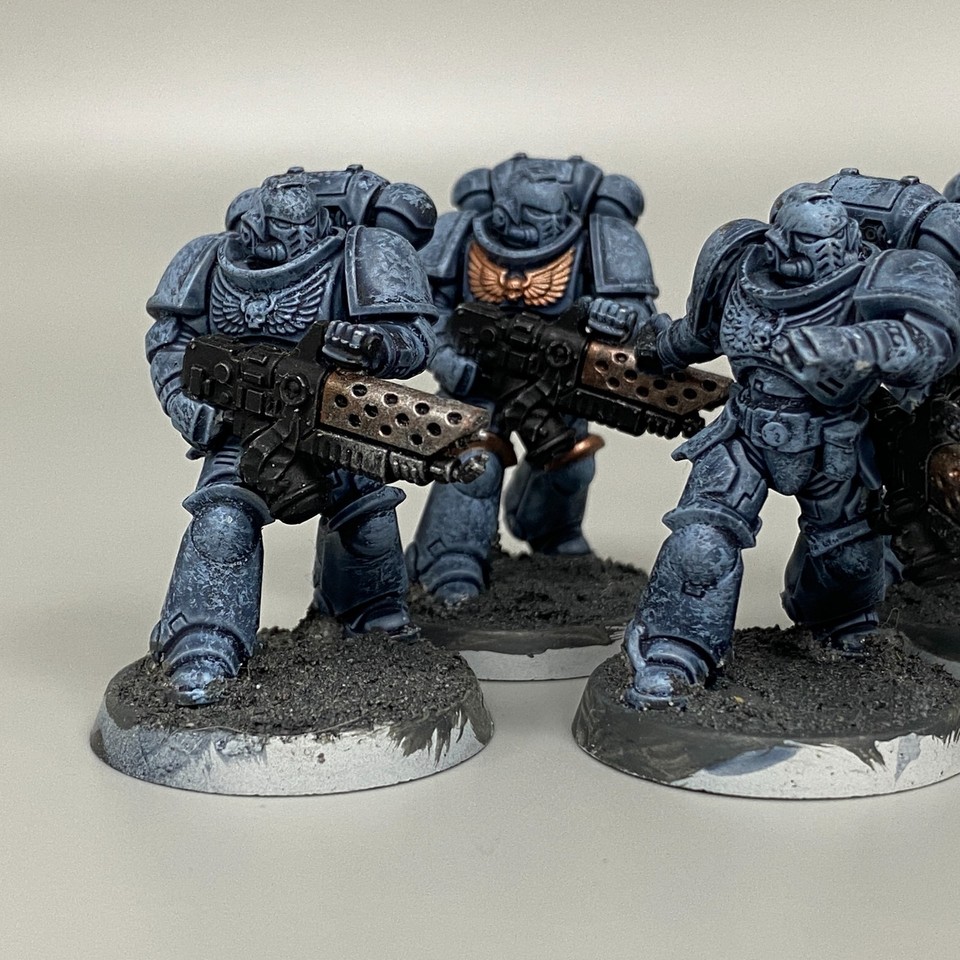 5 INFERNUS SPACE MARINES WARHAMMER 40,000 PRIMARIS GAMES WORKSHOP 40K ...