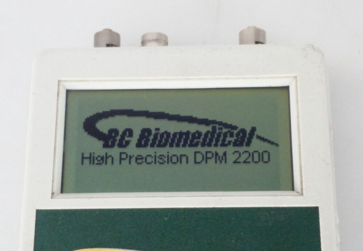 BC BIOMEDICAL DPM-2200 High Precision Digital Pressure Meter | eBay