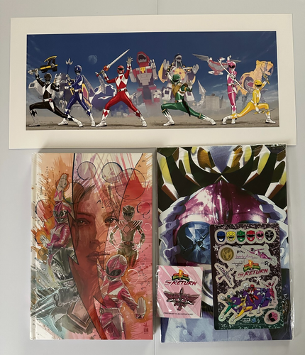 MIGHTY MORPHIN POWER RANGERS: THE RETURN SIGNED HARDCOVER | eBay