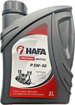 HAFA Initial P 5W30 Synthetic Engine Oil 1 Litre ACEA C2 PSA B71 2290 ...