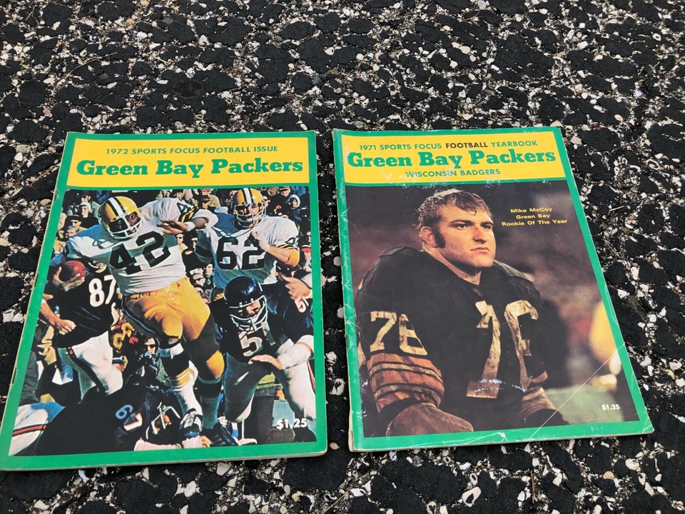 (FRE-#115) LOT OF 4 1971 to 1973 GREEN BAY PACKERS YEARBOOKS | eBay