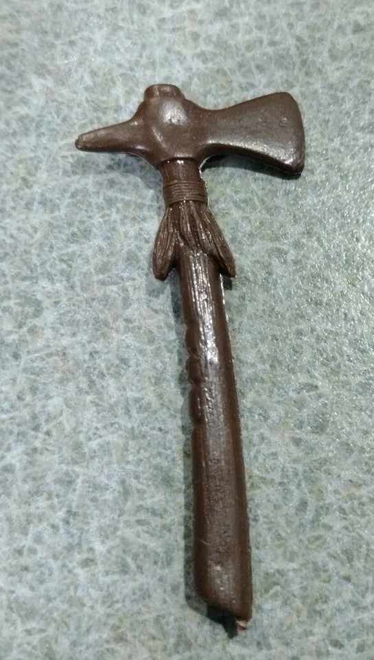 1960's-70's Marx Johnny West Geronimo Fighting Eagle Brown Tomahawk | eBay