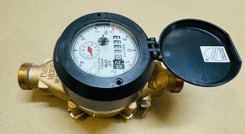 Zenner 5/8" X 3/4" ZPM NITRO I PMN Bronz Water Meter ⭐NEW⭐ | eBay