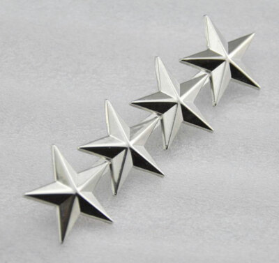 Pair U.S. Army officer rank insignia General Four Star Rank Badge Pins ...