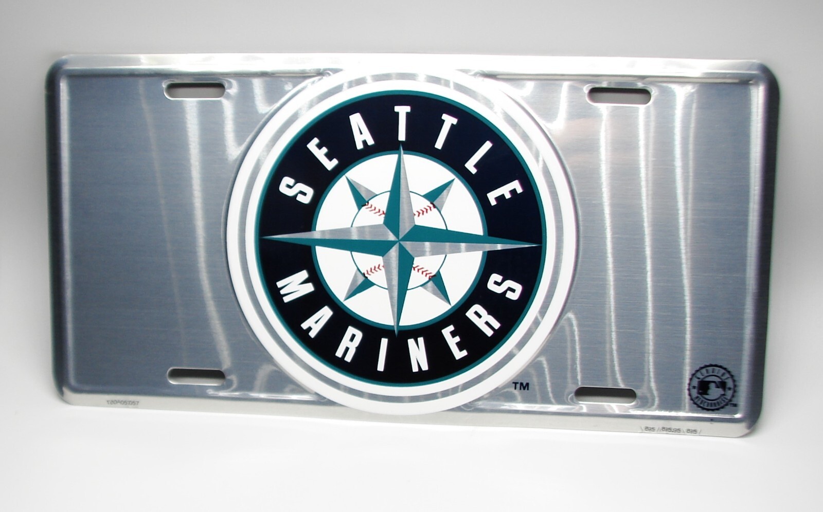 Licensed MLB SEATTLE MARINERS 3D EMBOSSED METAL CAR NOVELTY LICENSE ...