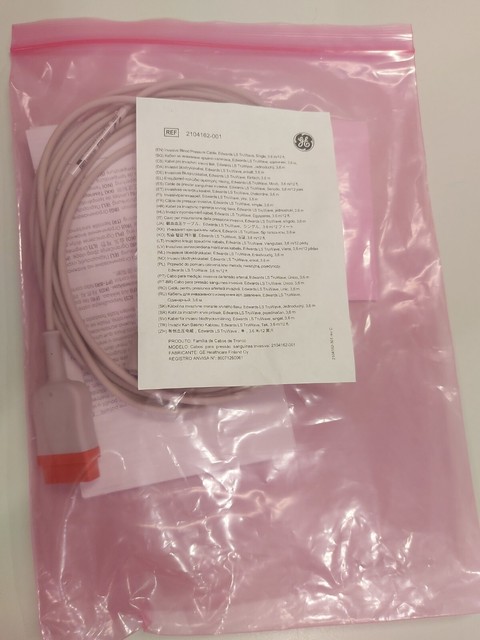 GE 2104162-001 IBP Cable Argon 3.6 m/12 ft. for sale online | eBay