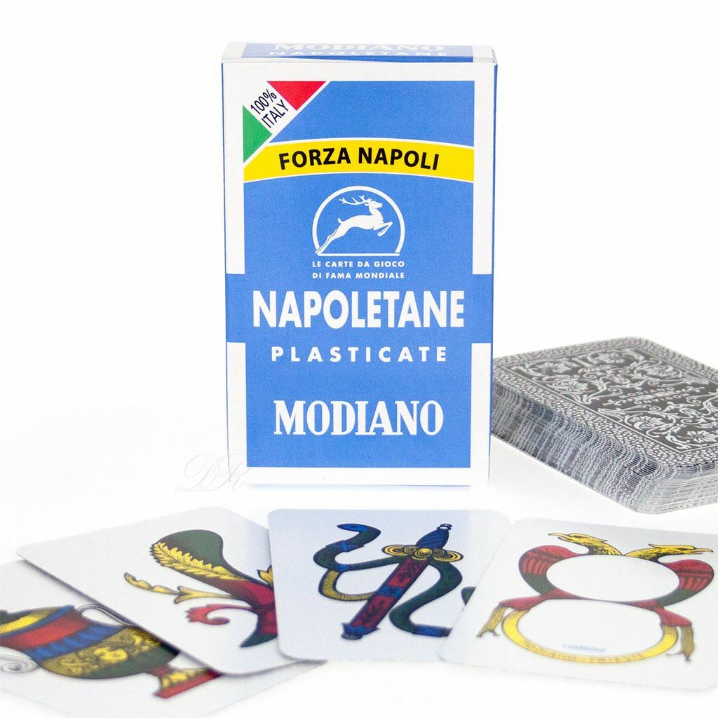 Modiano Napoletane Italian Playing Cards Briscola & scopa ( Forza ...