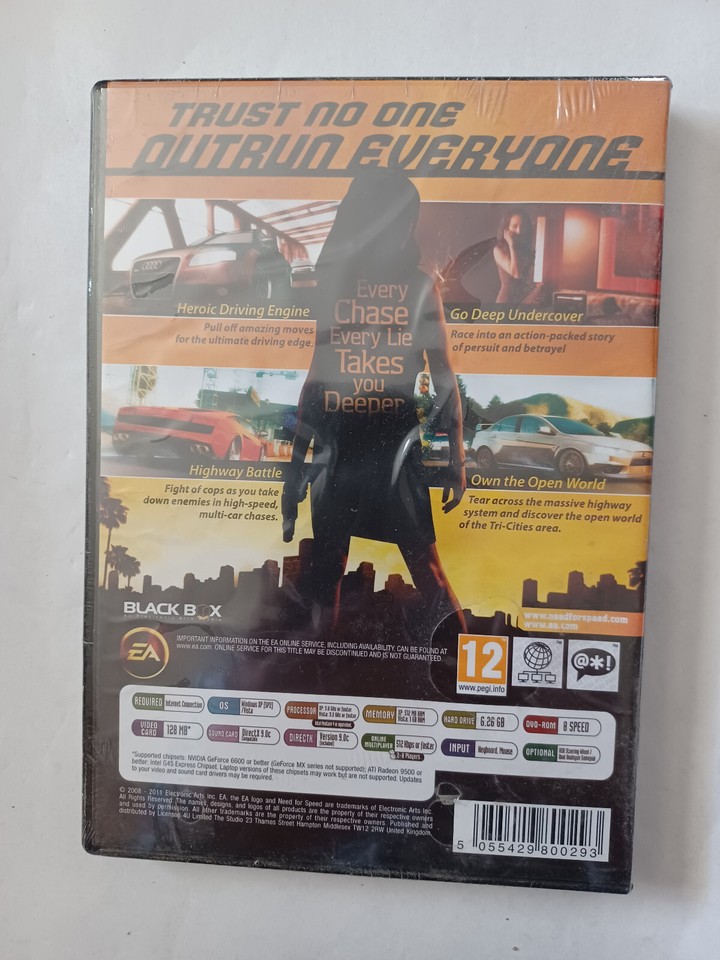 Need For Speed Underground; PC; (Brand New/Factory Sealed) **RARE** | eBay