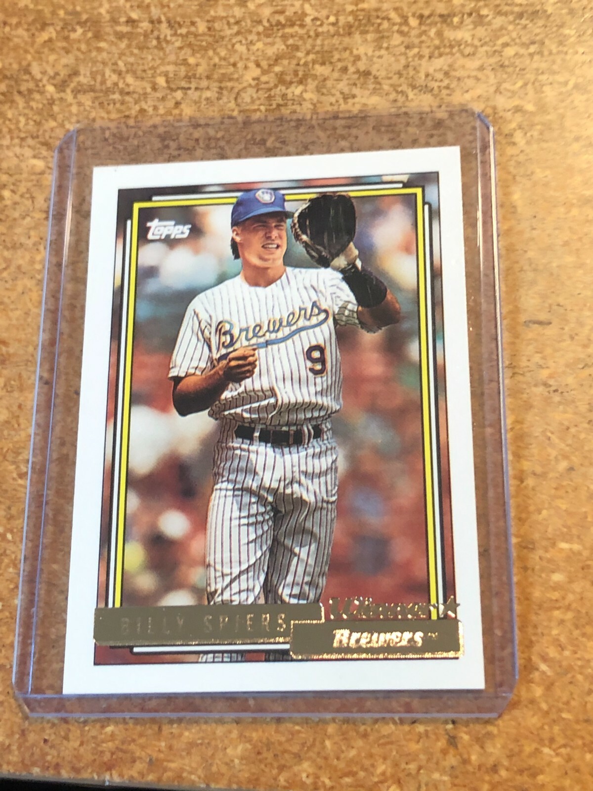 1992 Topps Gold Winner Baseball # 742 Billy Spiers | eBay
