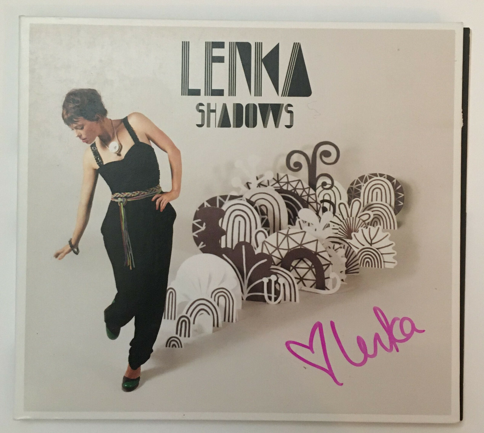LENKA - Shadows CD [AUTOGRAPHED] (Kripac / DECODER RING / Honeybee ...