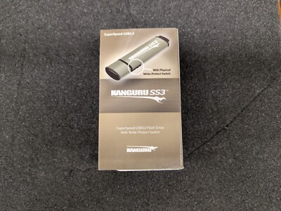 New, Kanguru, KF3WP-16G, 16GB SS3 USB 3.0 FLASH DRIVE | eBay