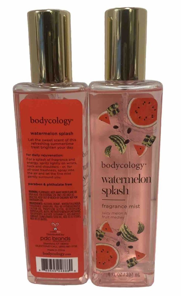 Bodycology Watermelon Splash Fragrance Body Mist Spray 8 oz. New!!! | eBay