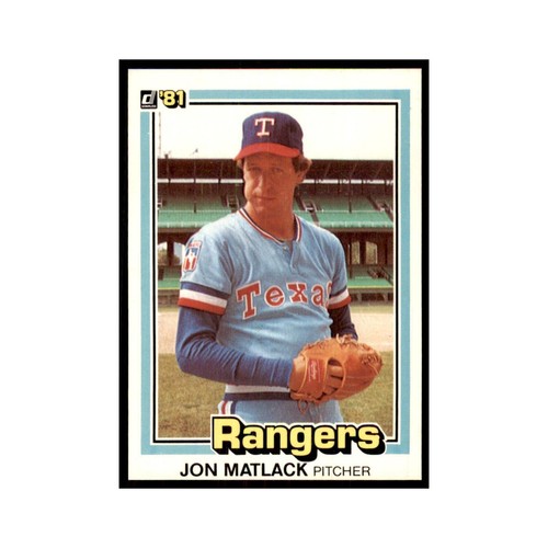1981 Donruss Jon Matlack Baseball Cards #266 | eBay