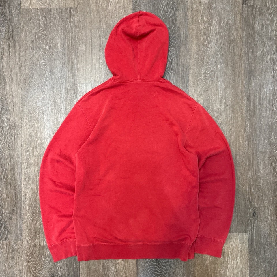 Vintage Y2K Nike Football Hoodie Spell Out Embroidered Black Swoosh ...