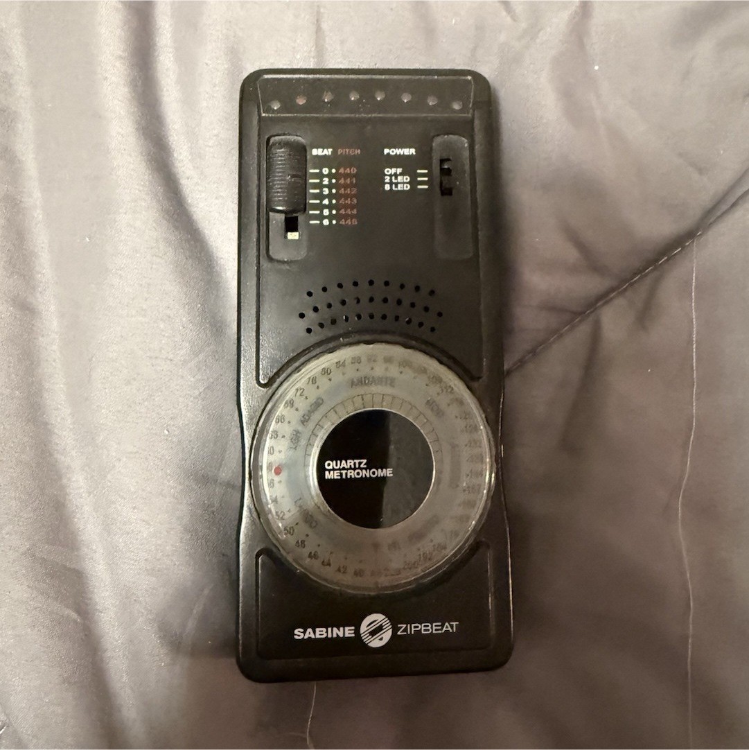 Sabine Zipbeat Quartz Analog Metronome Black | eBay